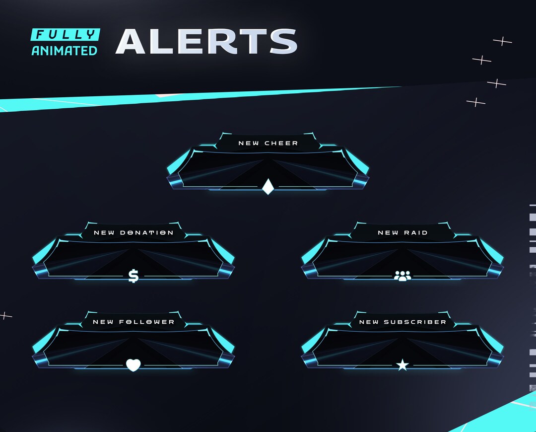 Devour Animated Stream Alert Package-twitch Graphic Overlay/etsy Gamers ...