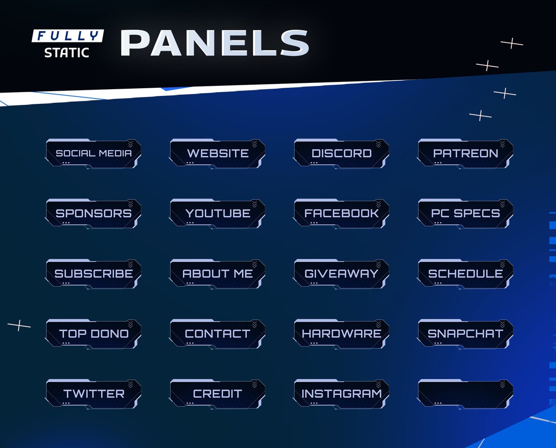 Terminator Animated Stream Package-twitch Graphic Overlay/futuristic ...
