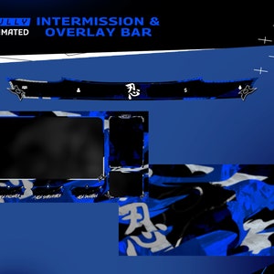Ninja Animated Twitch Overlay Package Bundle/abstract Theme/streamer ...
