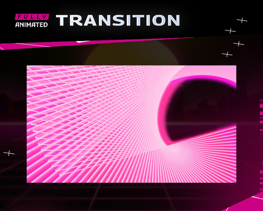 Outlast Animated Stringer Transition-twitch Graphic Gaming Overlay/90s ...