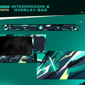 Persona Overlay Package for Twitch, Kick, Youtube/abstract Theme/comic ...