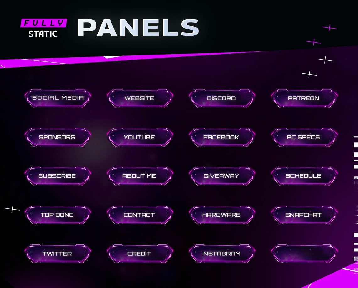 The Beyond Animated Stream Package -twitch Graphic Overlay/futuristic ...