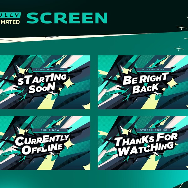 Persona Twitch Overlays - Etsy