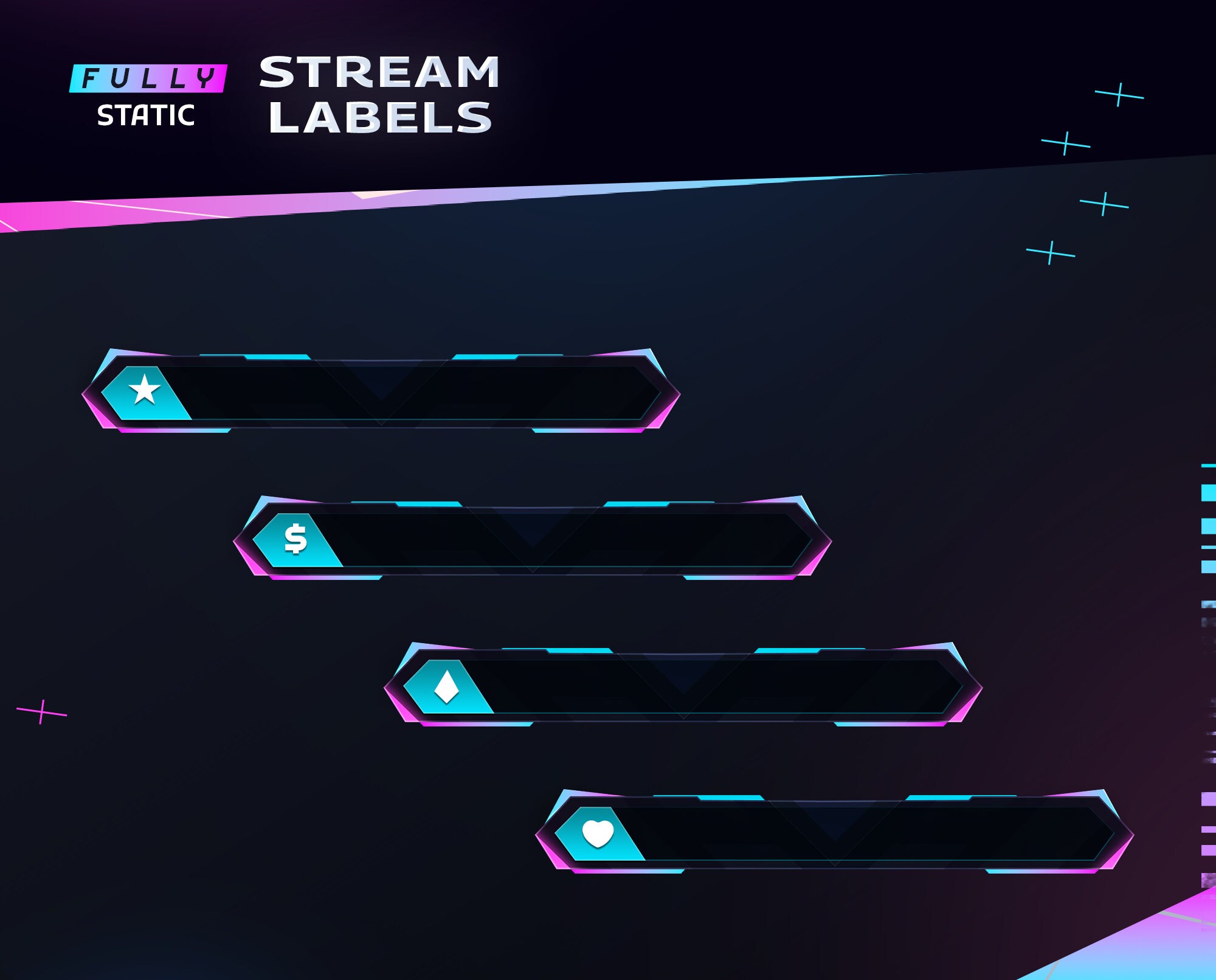 Harbinger Animated Stream Package - Twitch Overlay/stream Graphic ...