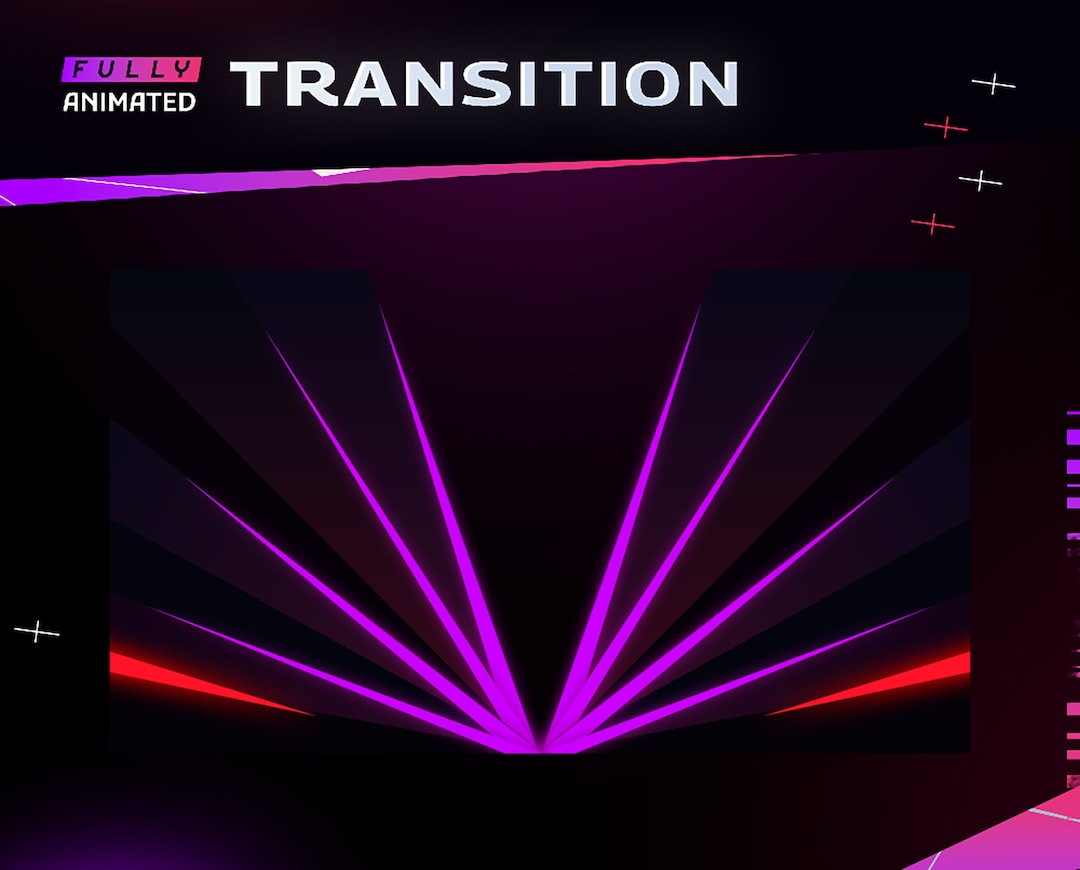 Quiescence Animated Stringer Transition - Twitch Graphic Overlay ...