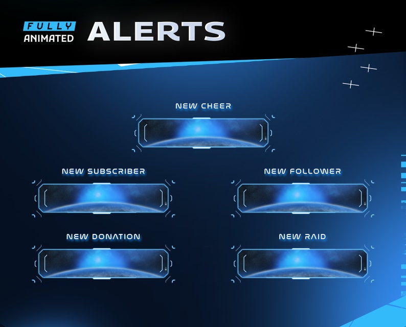 Project Future Animated Stream Alert Twitch Graphic - Etsy