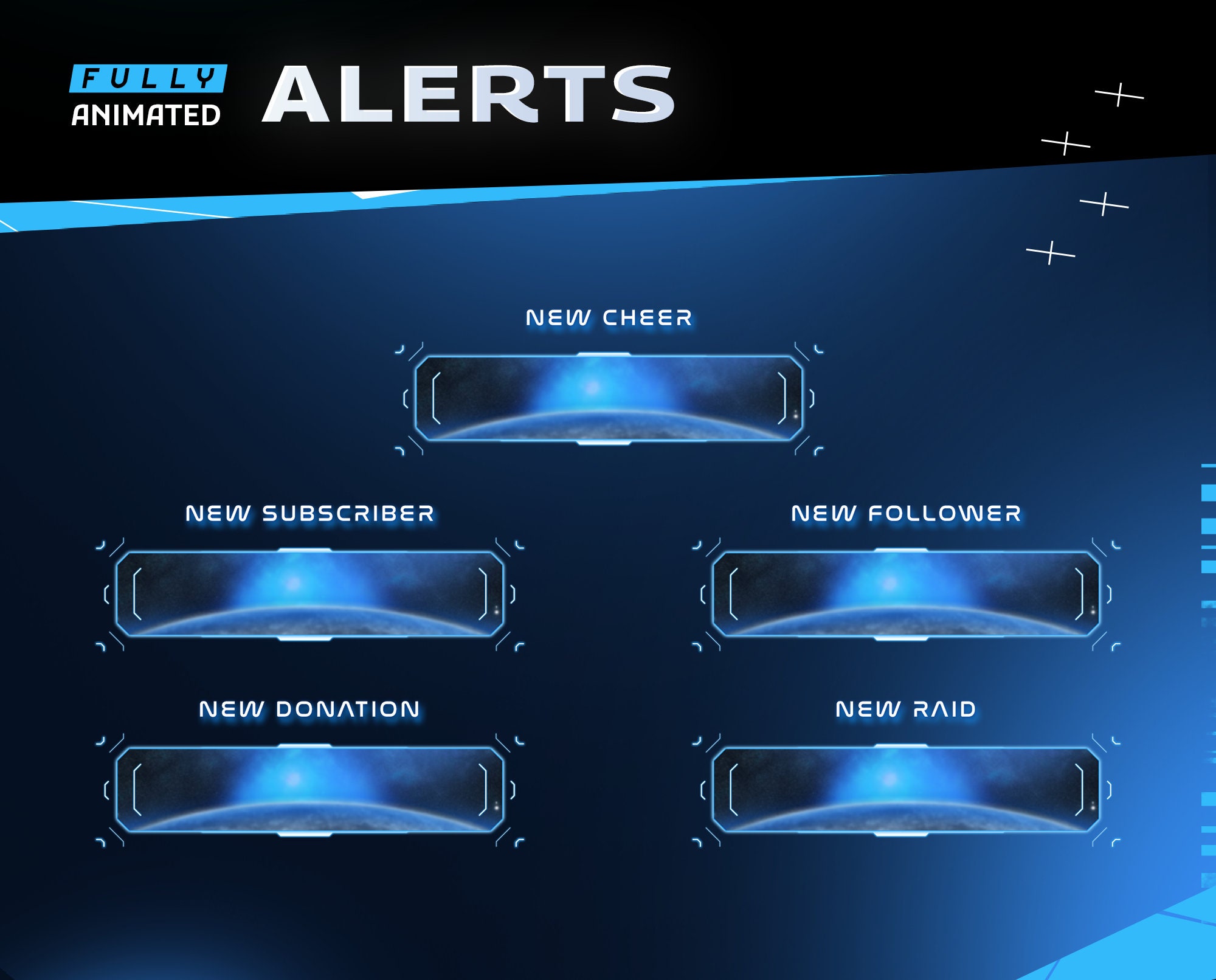 Project Future Animated Stream Alert Twitch Graphic - Etsy