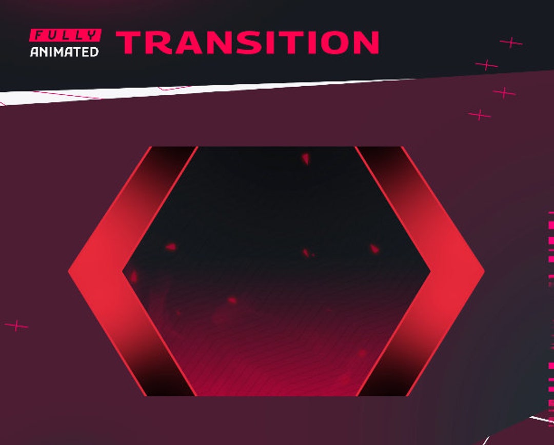 Neon Glasses Animated Twitch Overlay Stringer Transition Bundleneon ...