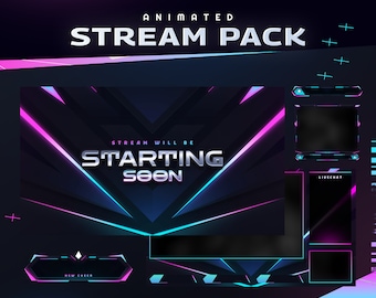 Harbinger Animated Stream Alert Package Twitch - Etsy