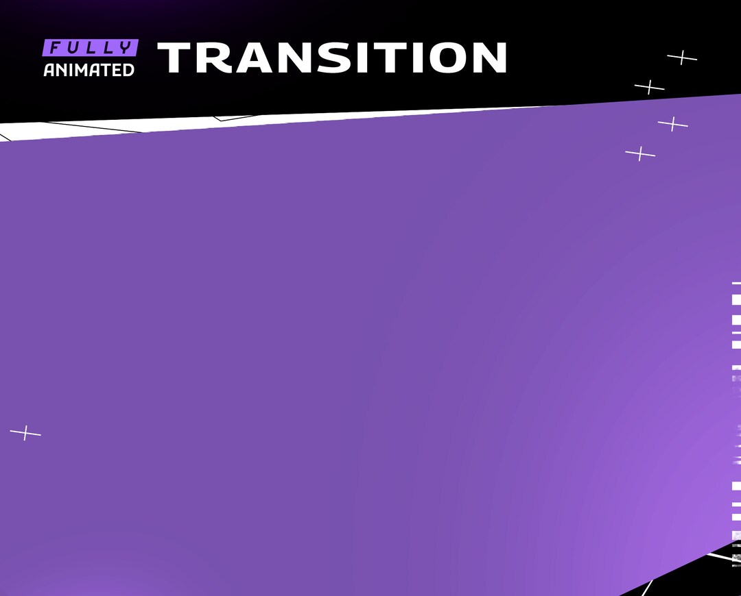 Ink Space Animated Twitch Overlay Stringer Transition Bundle/futuristic ...