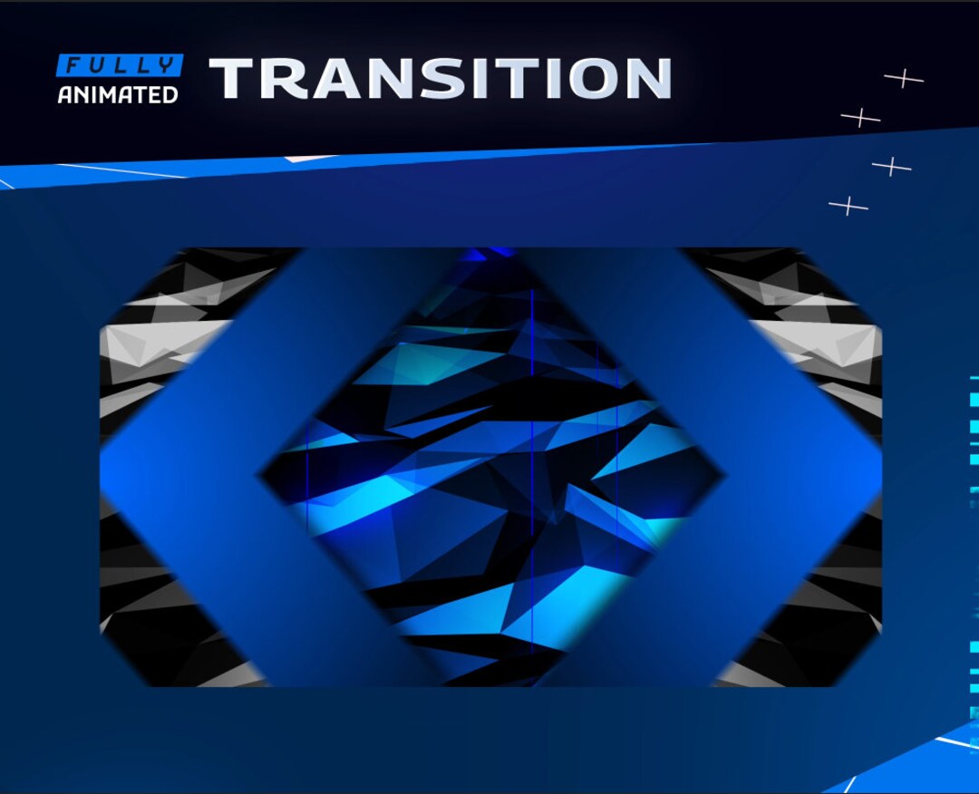 Infinite Animated Stringer Transition-twitch Overlay/stream Graphic ...