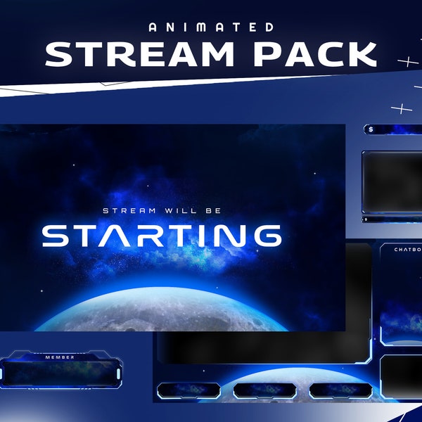 Space Theme Overlay - Etsy