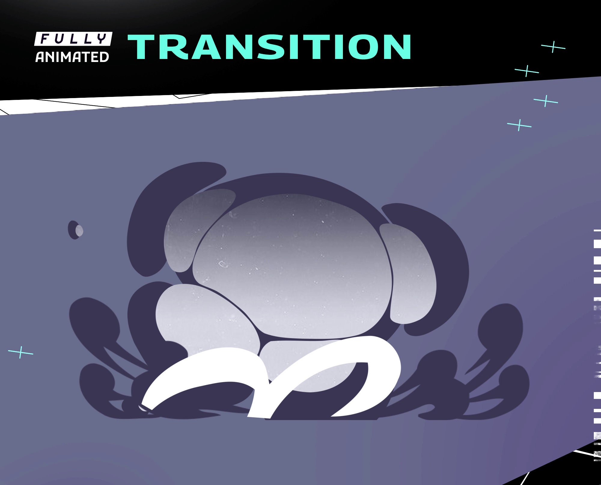 Infinite Smoke Animated Twitch Overlay Stringer Transition Bundle/dark ...