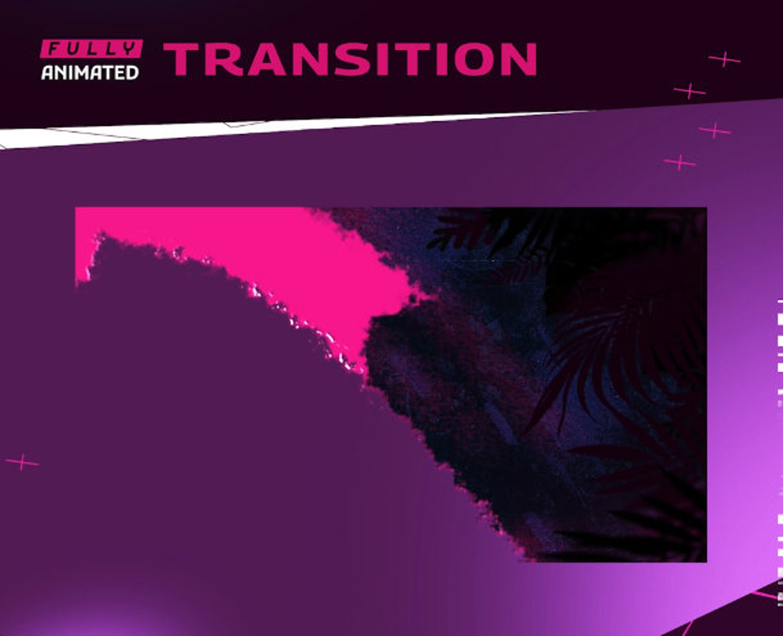 Leaves Brush Animated Twitch Overlay Package Bundle/nature Theme/leaf ...