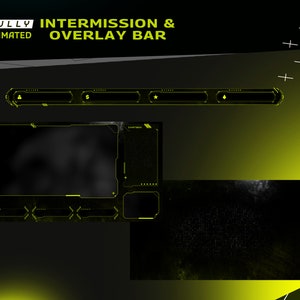 Project 07 Animated Stream Package-twitch Graphic Overlay/futuristic ...