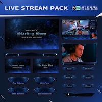 Animated & Static Overlays NEON for Streams - Etsy