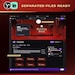 Animated Dungeon Hunter Stream Overlay: Crimson Gothic Castle for ...