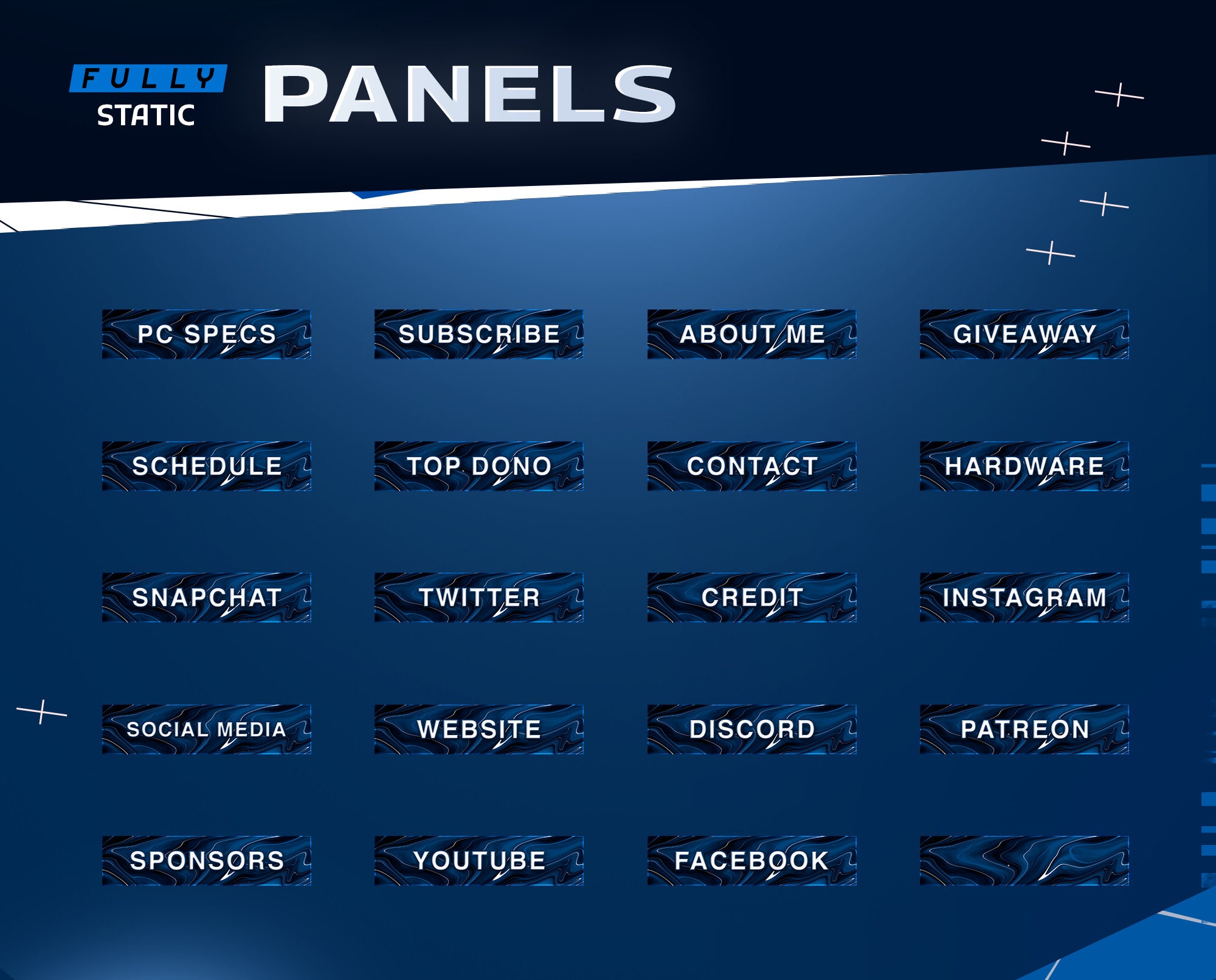 Torn Apart Animated Stream Package Twitch Graphic Overlay/futuristic ...