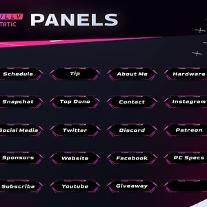 Maeve Animated Stream Package - Twitch Graphic Overlay/seamless ...