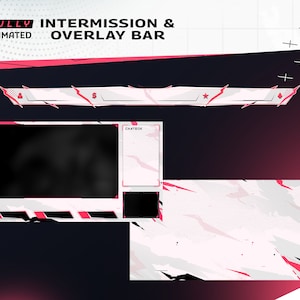 Clashed Animated Stream Package-twitch Graphic Overlay/futuristic ...
