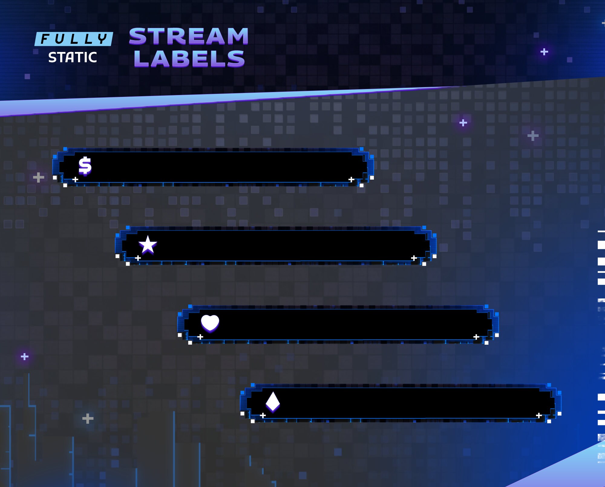 Pixel Animated Twitch Overlay Package/pixel Theme/retro Pixel/city ...