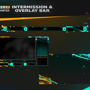 Vandalism Alley Animated Stream Package - Twitch Graphic Gaming Overlay ...