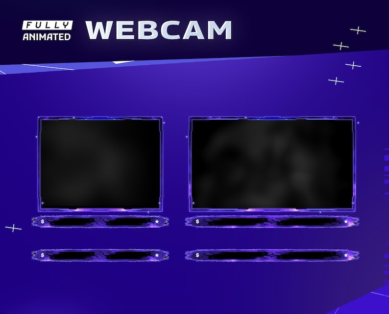 Supernova Animated Stream Package-twitch Graphic Overlay/stream Overlay ...