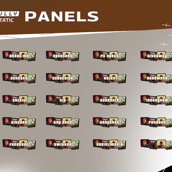 Gta Twitch Overlay - Etsy