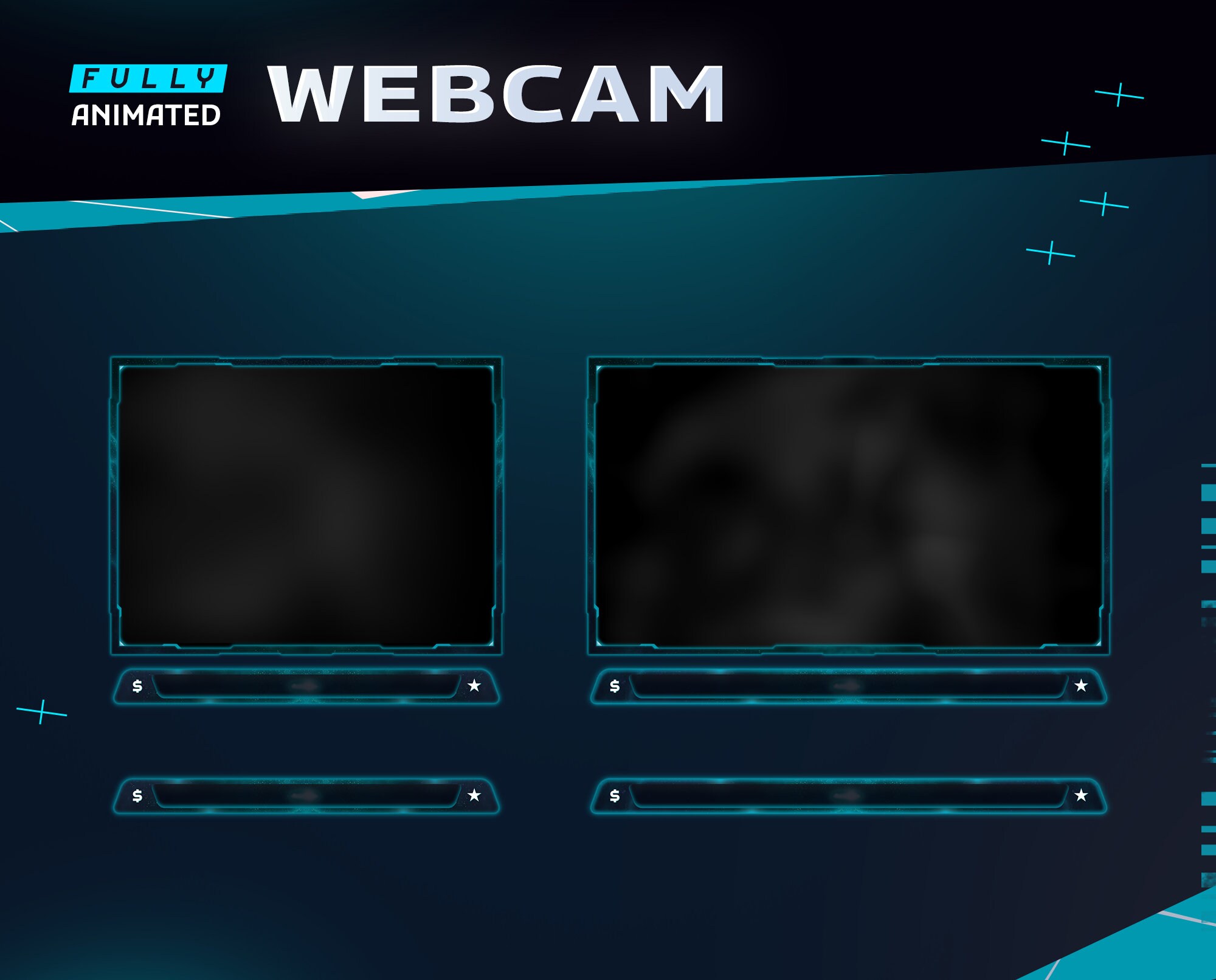 Eternity Animated Stream Package-twitch Graphic Overlay/futuristic ...