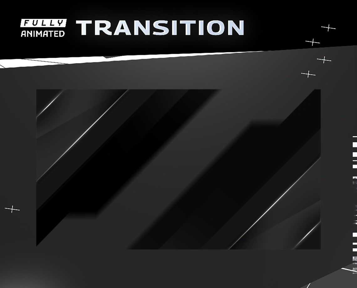 Graphite Animated Stream Package Twitch Overlay Graphic/gamer/simple ...