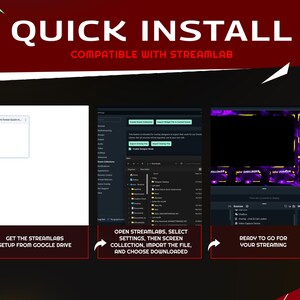 Dungeon Hunter Animated Stream Overlay Package for Twitch/crimson ...