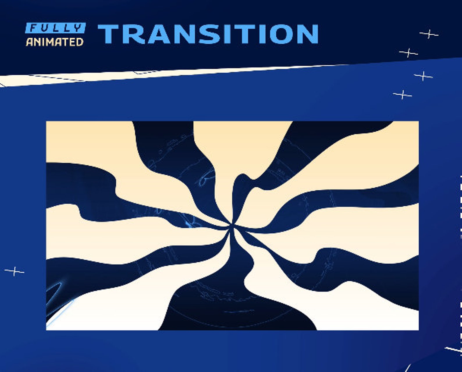 Waves Animated Twitch Overlay Package Bundle/liquid Theme/butterfly ...