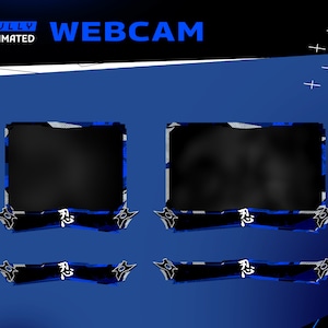 Ninja Animated Twitch Overlay Package Bundle/abstract Theme/streamer ...