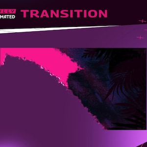 Leaves Brush Animated Twitch Overlay Stringer Transition Bundle/nature ...