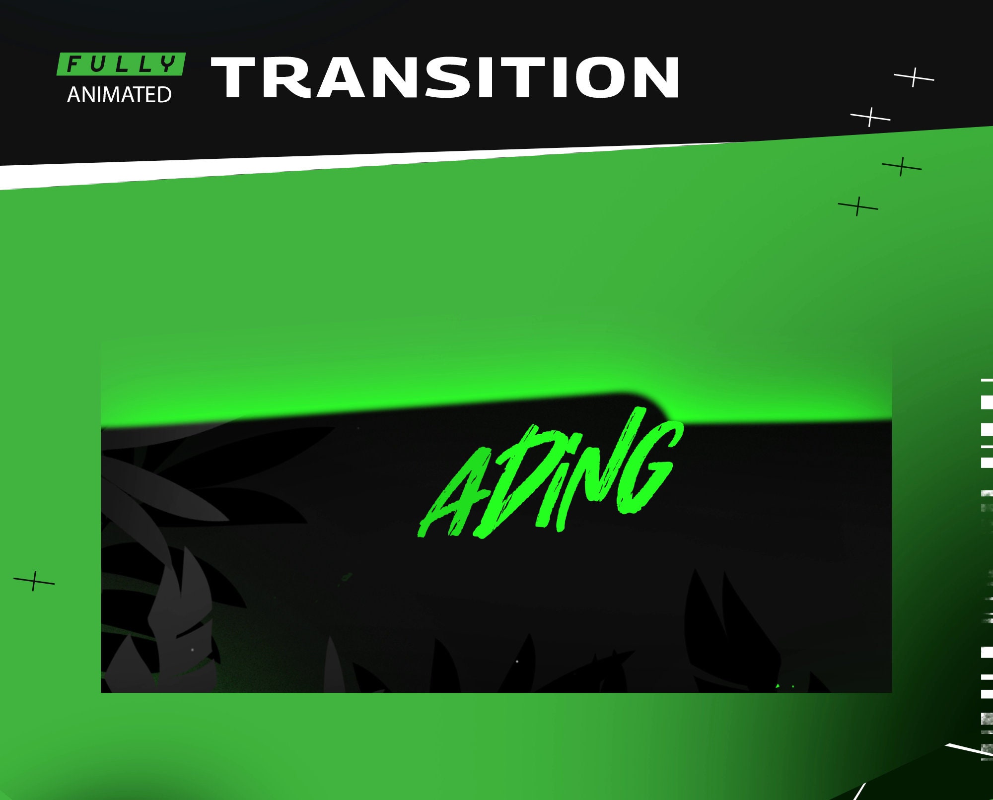 Venomous Ivy Animated Twitch Overlay Stringer Transition Bundle ...