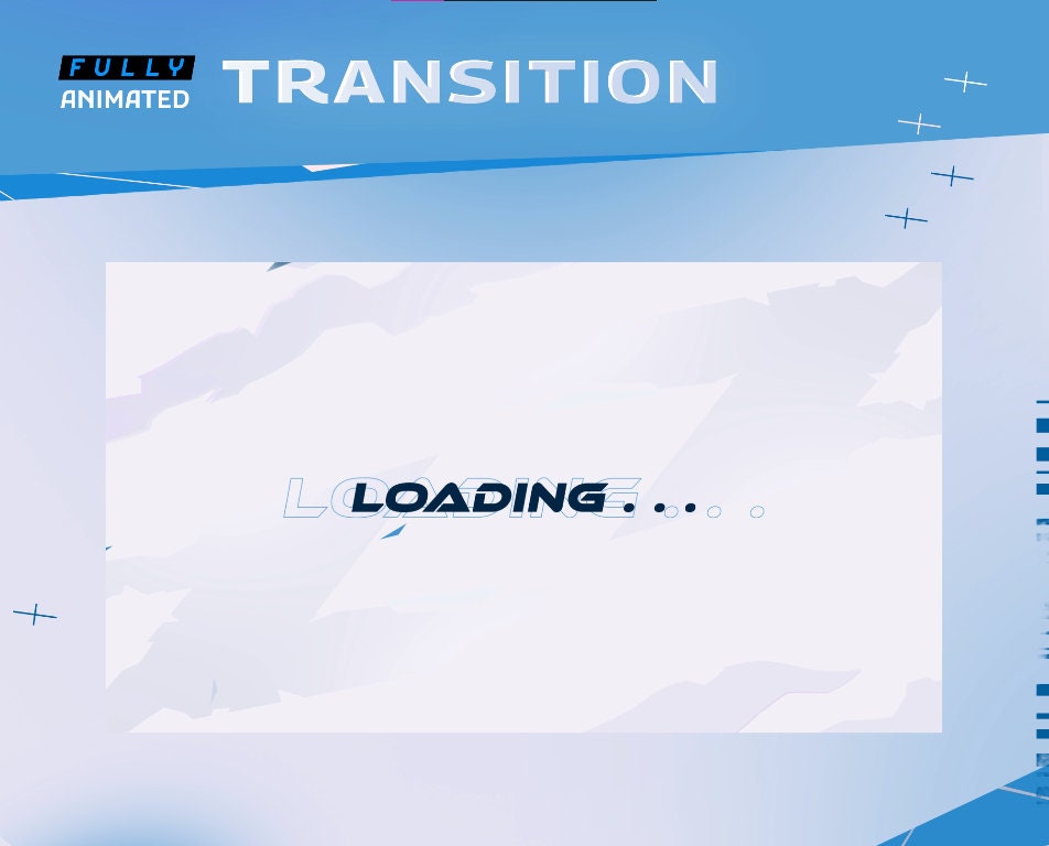 Courage Animated Stringer Transition-twitch Graphic Overlay/futuristic ...