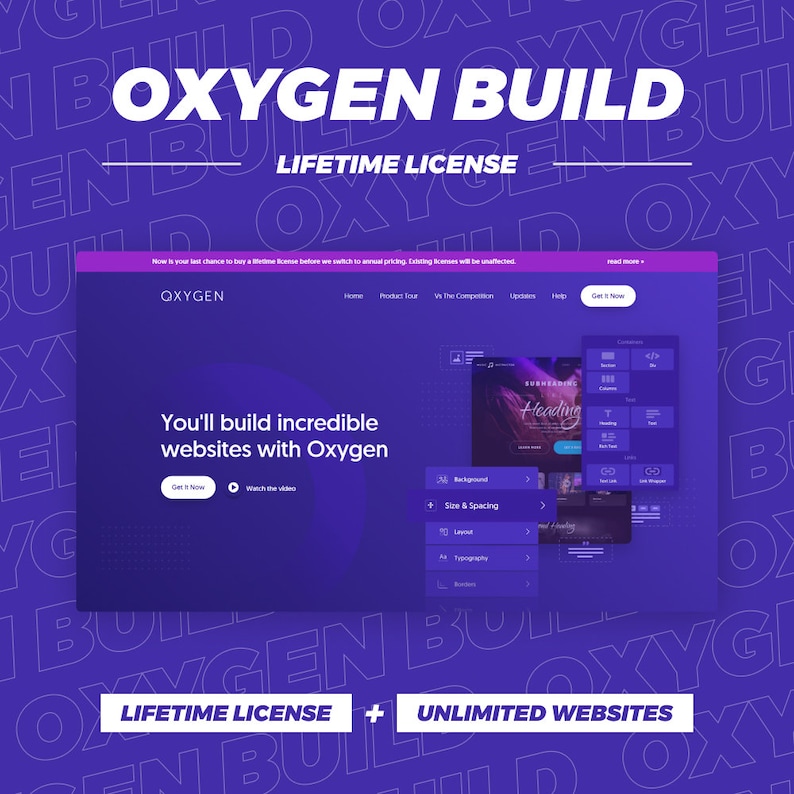 Oxygen Builder Drag & Drop Visual Wordpress Builder Full Bundle With Lifetime License Key and ...