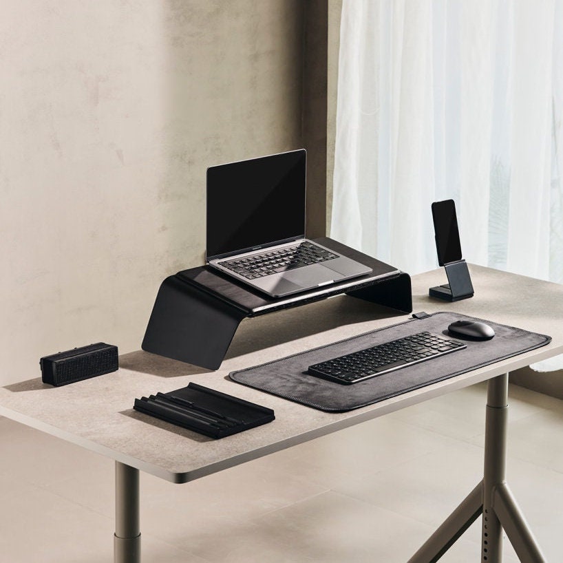 Laptop Desk Organizer Portable Kit Multi Functional Solid Wood - Etsy