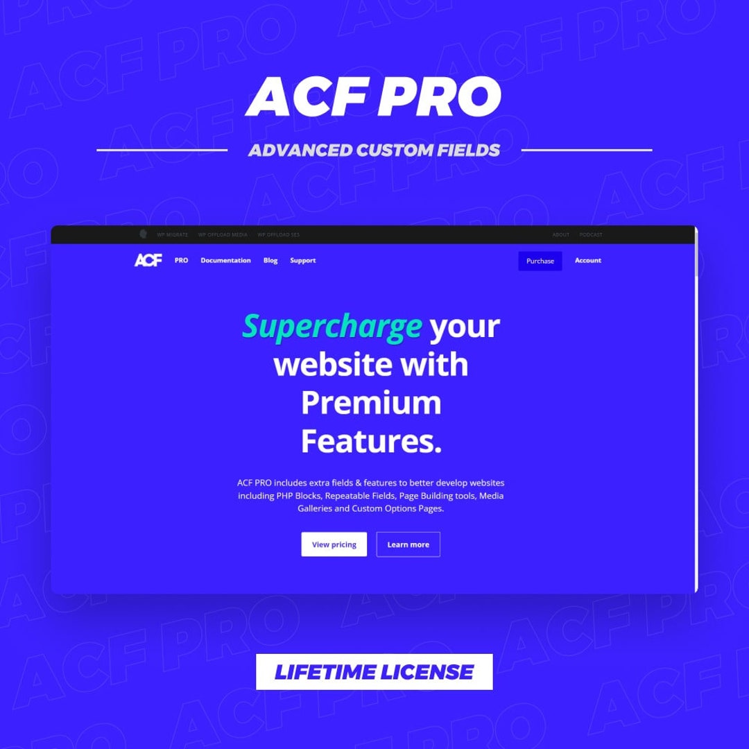Advanced Custom Fields ACF Pro for Wordpress Developers With Original ...