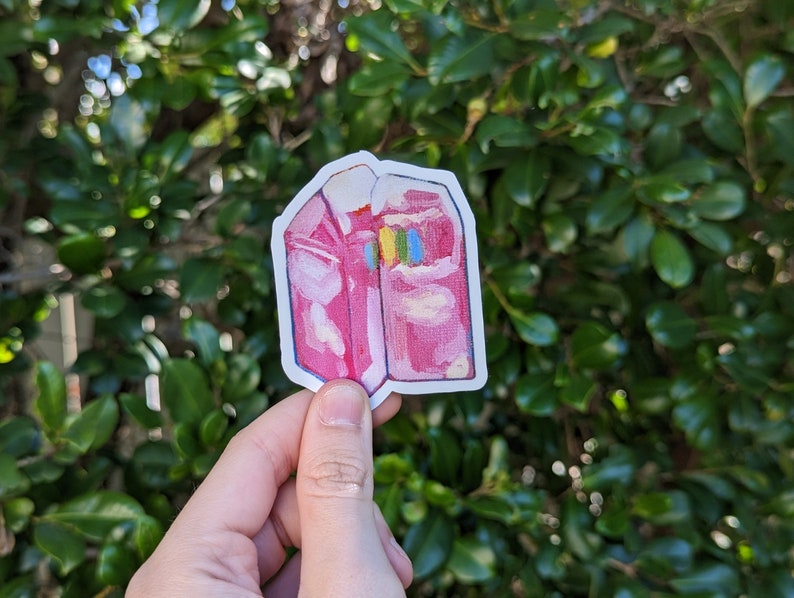 Milk Carton Original Vinyl Sticker - Etsy