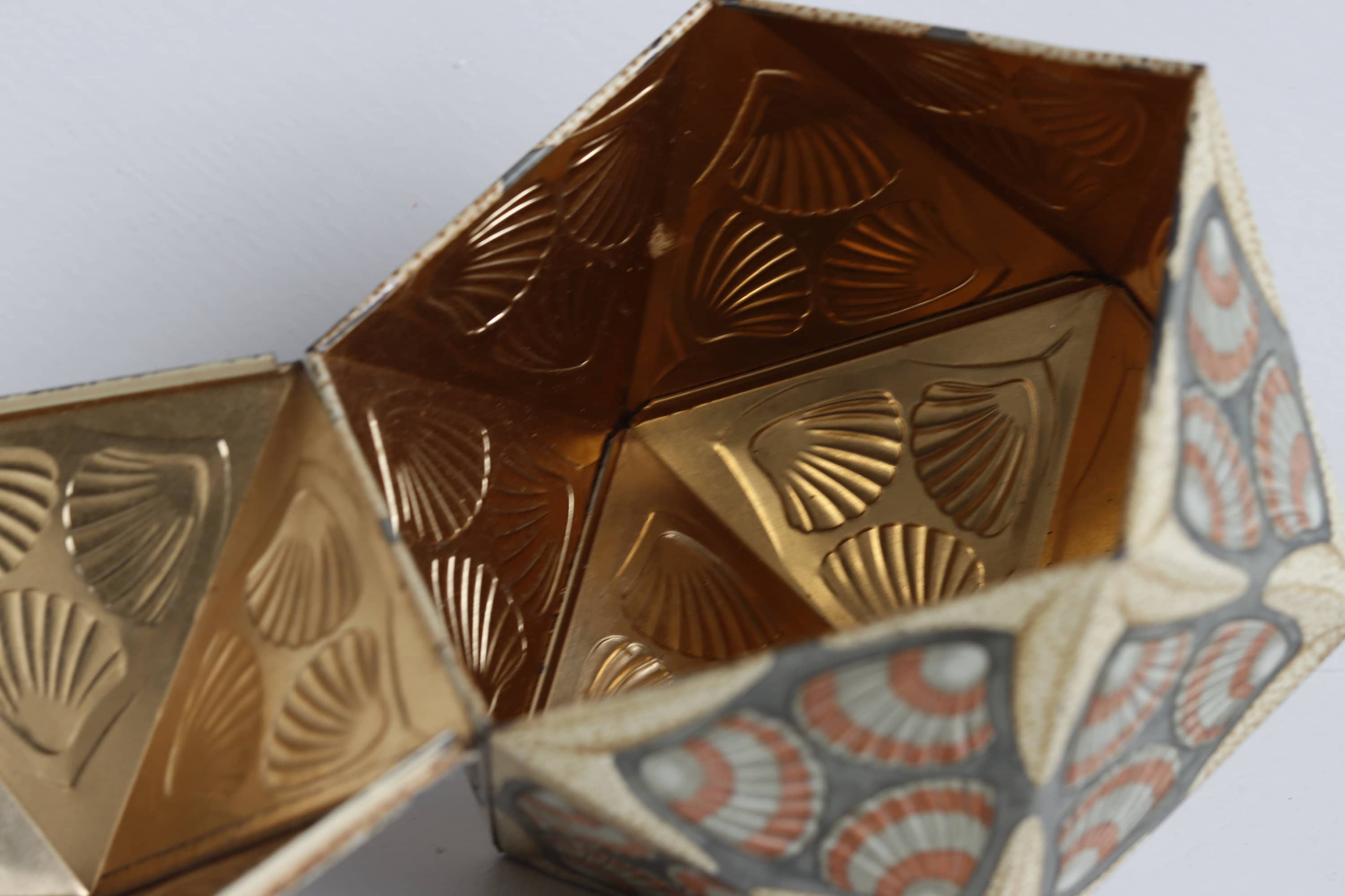 M.C. Escher Icosaeder Verblifa Tin 1963 - Etsy