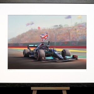 Lewis Hamilton Silverstone Win: Signed Limited Edition F1 Print - Etsy