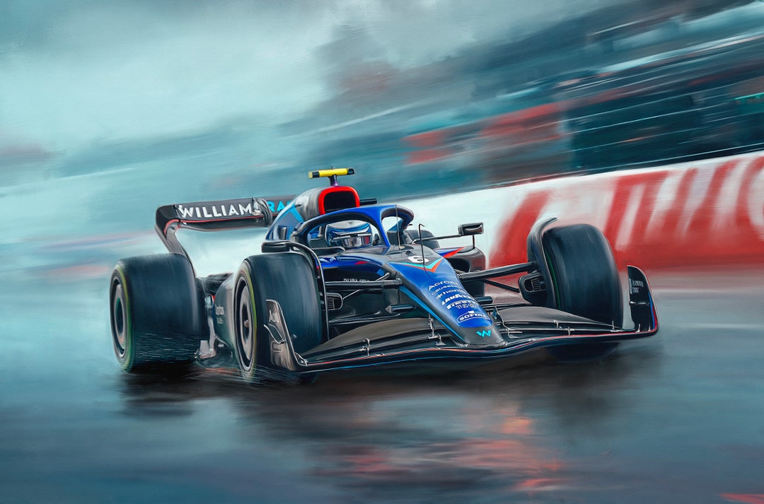 Williams Racing 2023 F1 Motorsport Painting by Nick Stone Signed ...