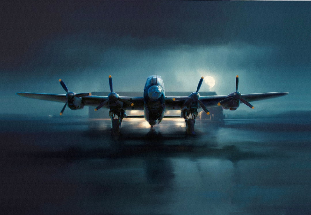 Lancaster Bomber WW2 Military Aviation Collectable Signed Limited ...