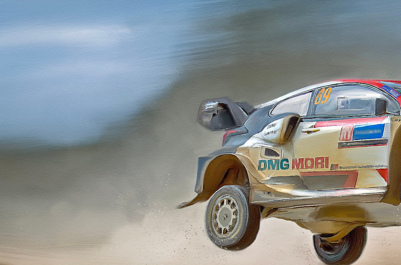 BMW R2000 R2000 Car von Nick Stone signiert limitierte Auflage - Etsy.de