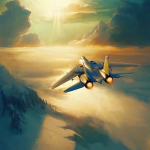 F-14 Tomcat Aviation Art Print: Signed Limited Edition - Etsy