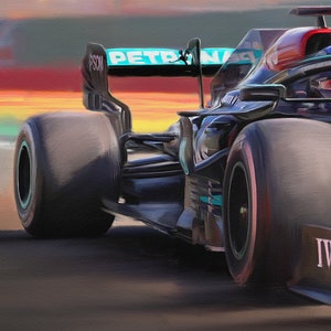 Lewis Hamilton Silverstone Win: Signed Limited Edition F1 Print - Etsy