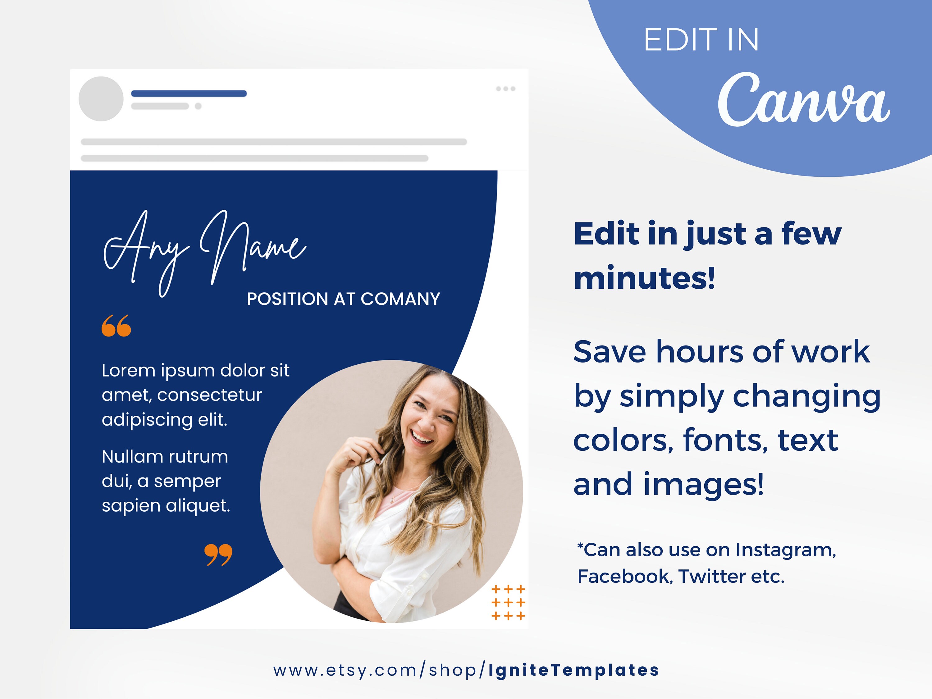 30 Linkedin Posts for Engagement, Promotion and Content Share Canva ...