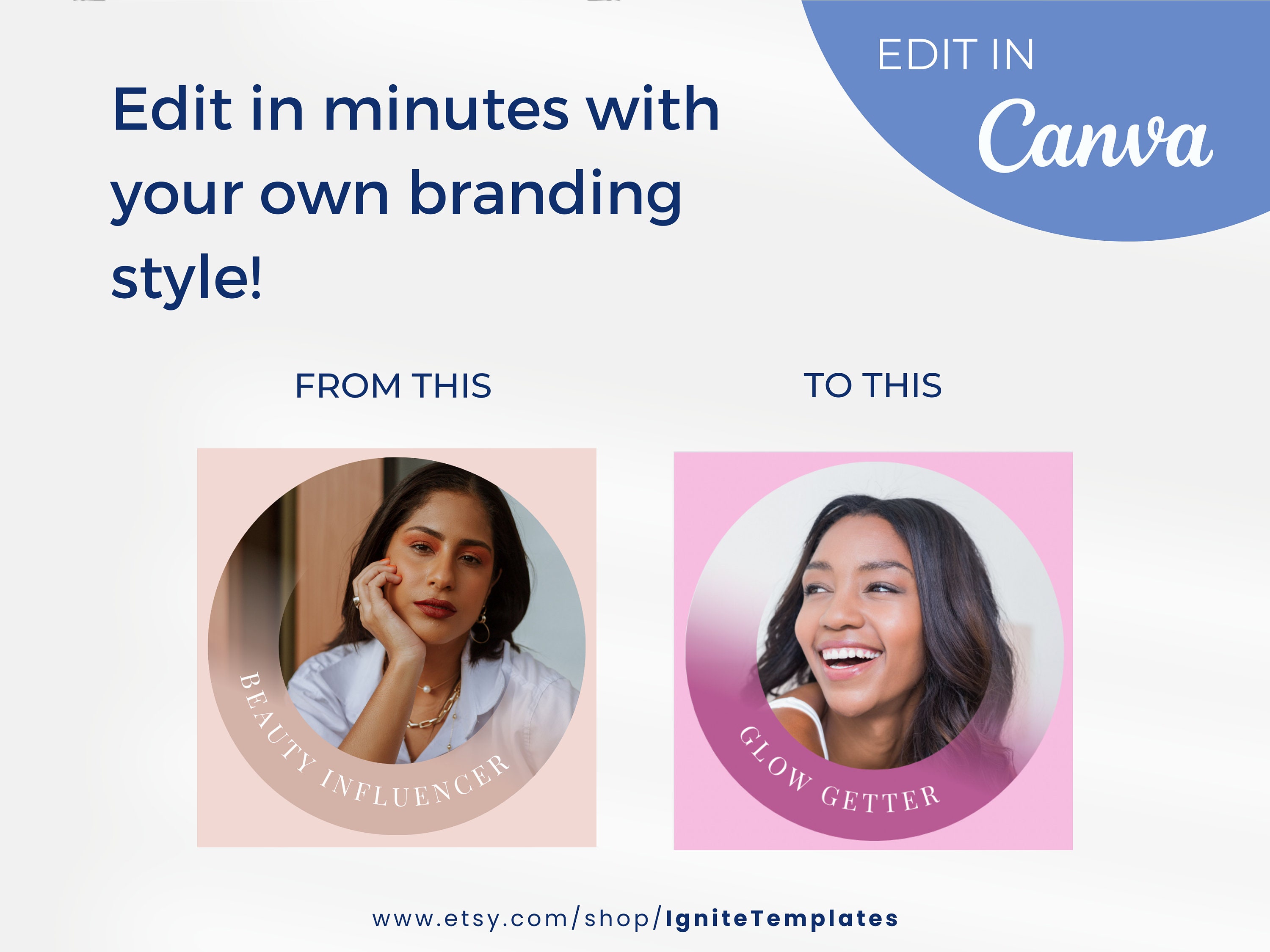 15 Linkedin Profile Photo Frames Templates, Edit in Canva, Linkedin ...