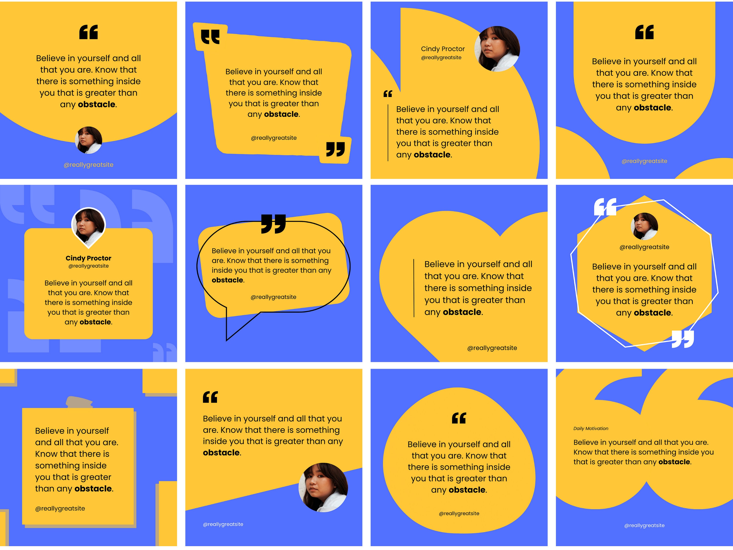 30 Linkedin Canva Quote Templates, Edit in Canva, Templates for ...